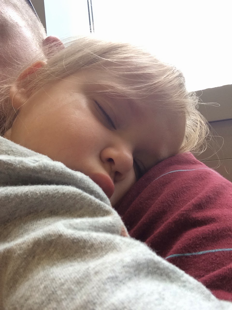 Daily Ava: Today Ava Busted Open Her Chin